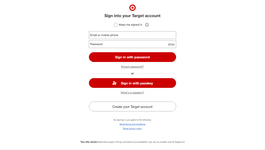 How to make a Target registry