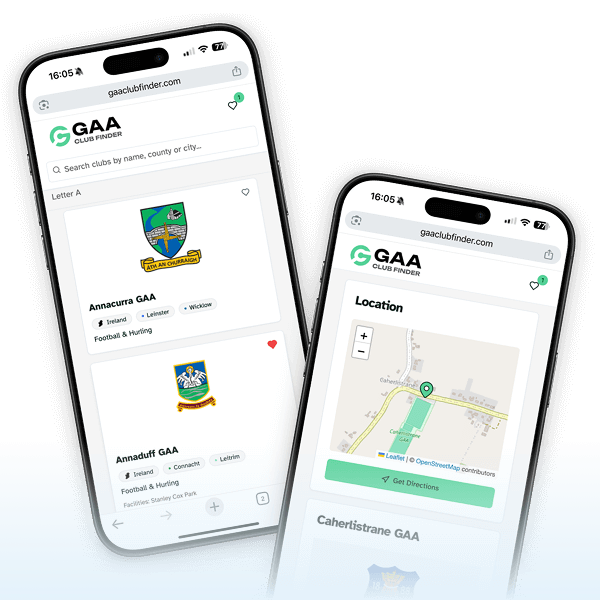 GAA Club Finder