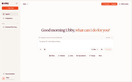 Ubby | The AI Platform for Back-Office Operations.