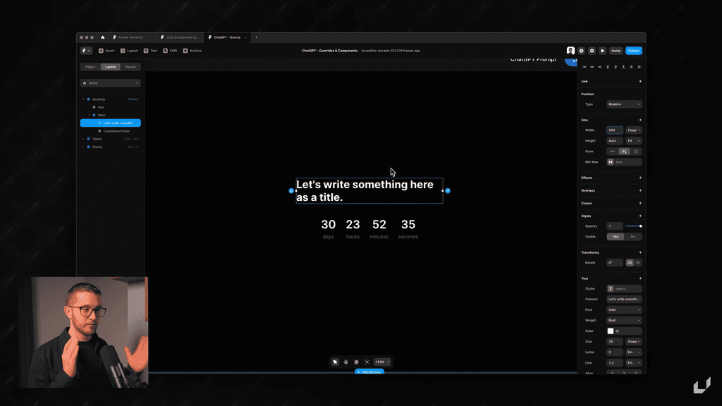How To Build Framer Code Components With AI — Framer University Blog