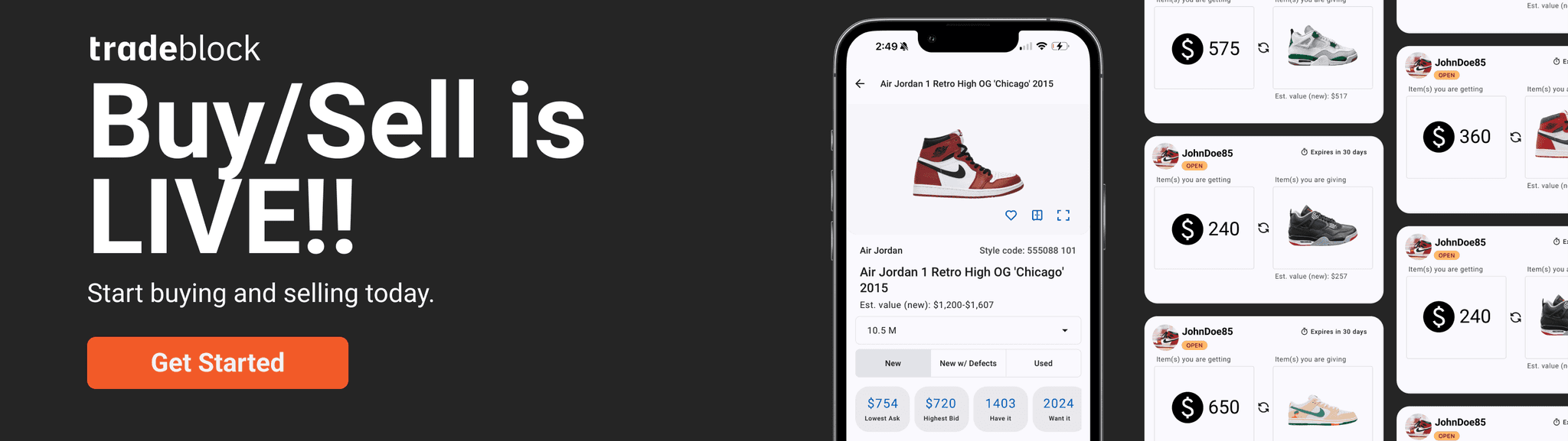 Tradeblock | Trade Desk