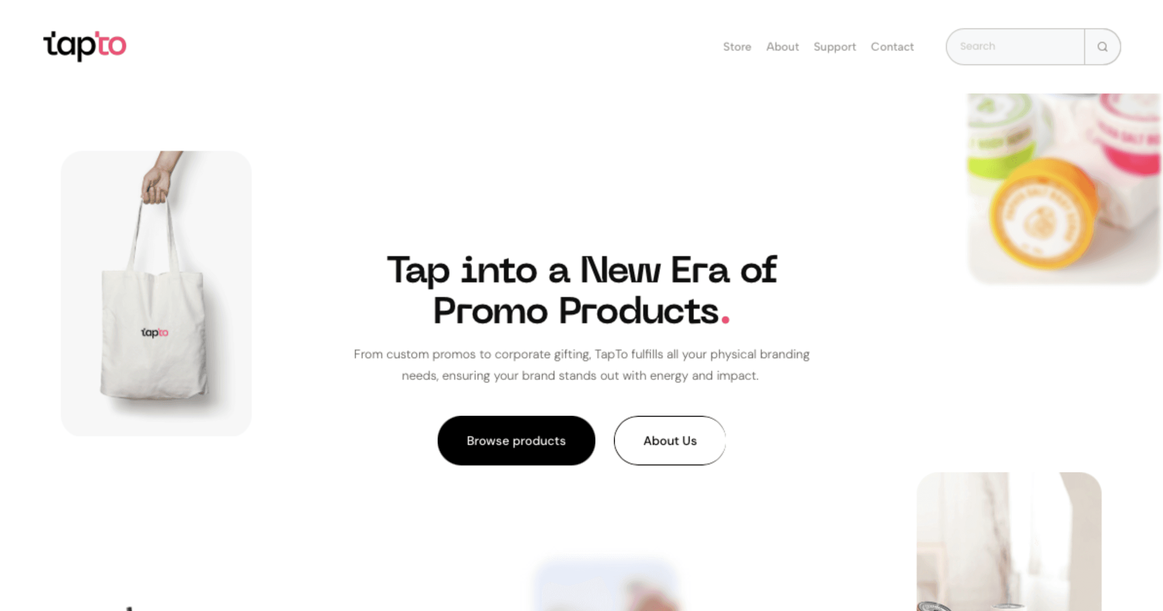 TapTo - A New Era of Promo Products.