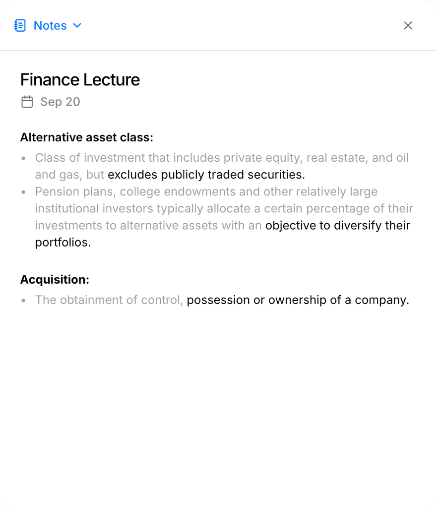 Studygenie | AI Lecture Note Taker