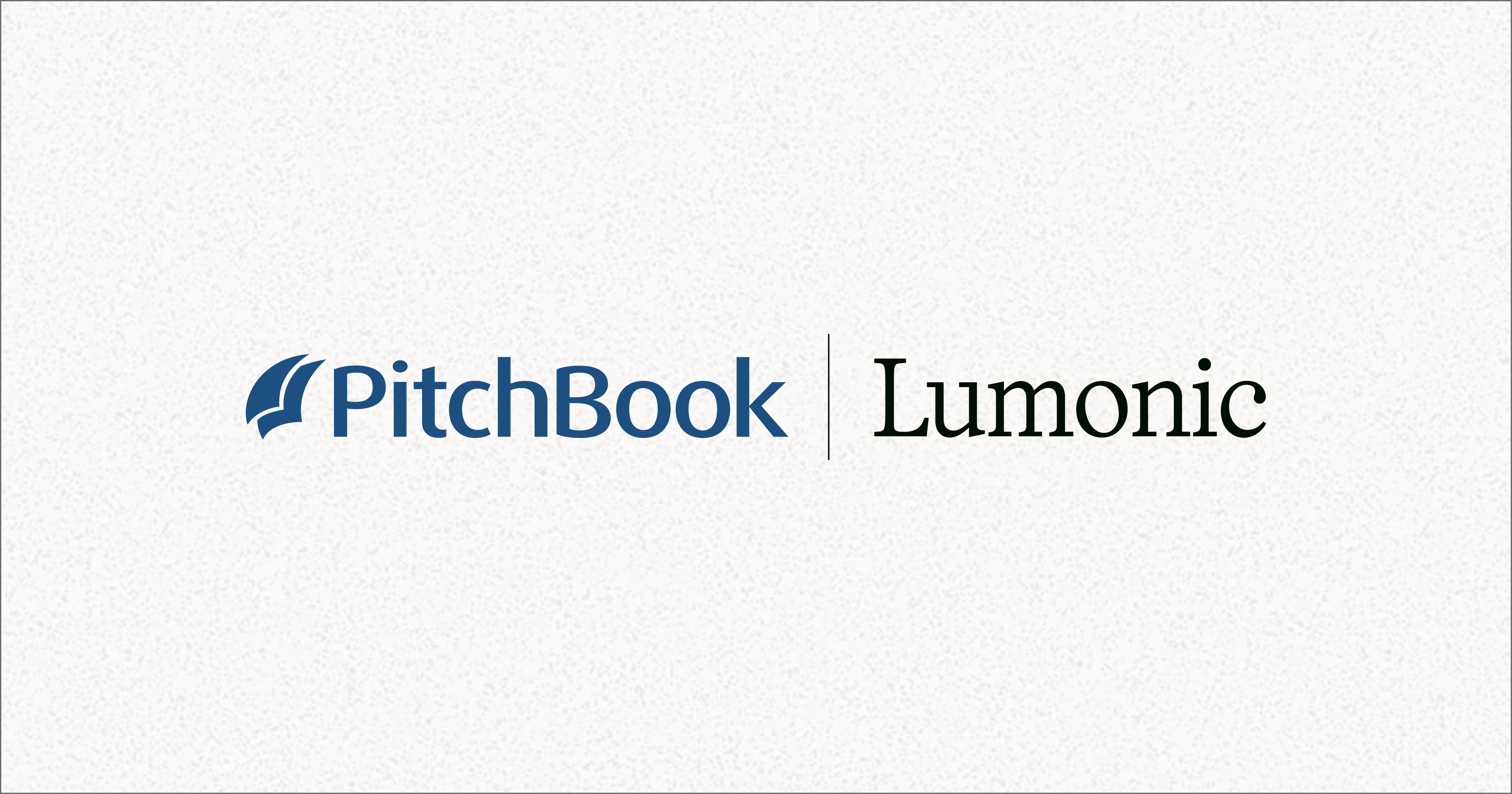 PitchBook | Lumonic · Home