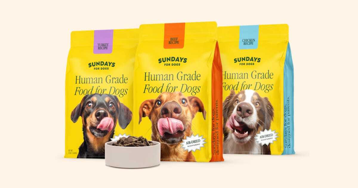 Sundays - Human-Grade Food for Dogs
