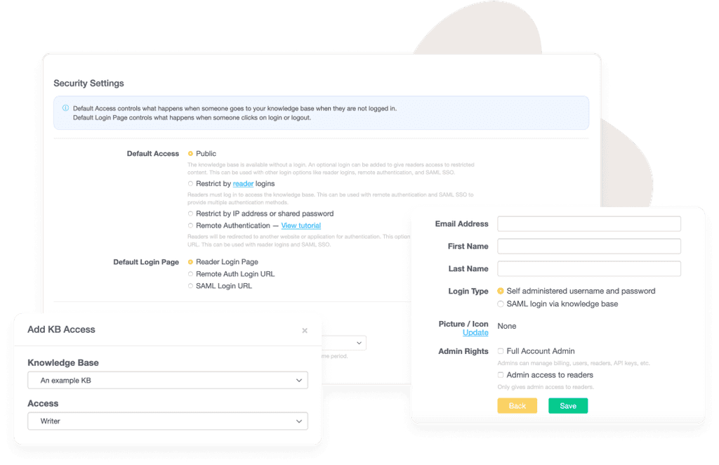 KnowledgeOwl is feature-rich knowledge base software