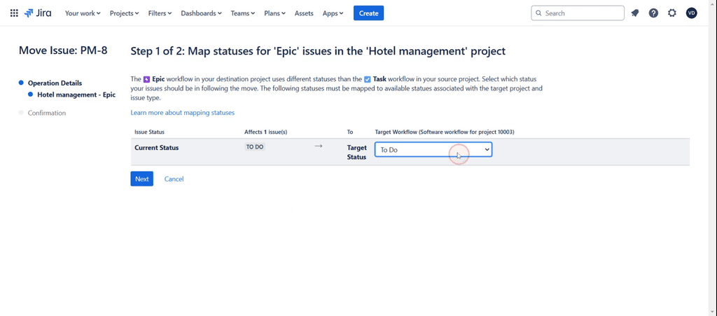 How to Change Issue Type in Jira – Quick & Easy Steps - 1 minute video ...