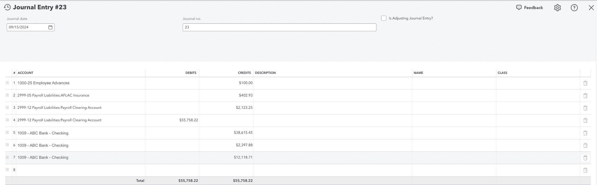 Using a Payroll Clearing Account - CostAllocation Pro
