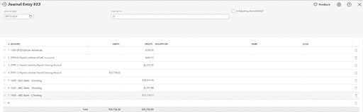 Using a Payroll Clearing Account - CostAllocation Pro