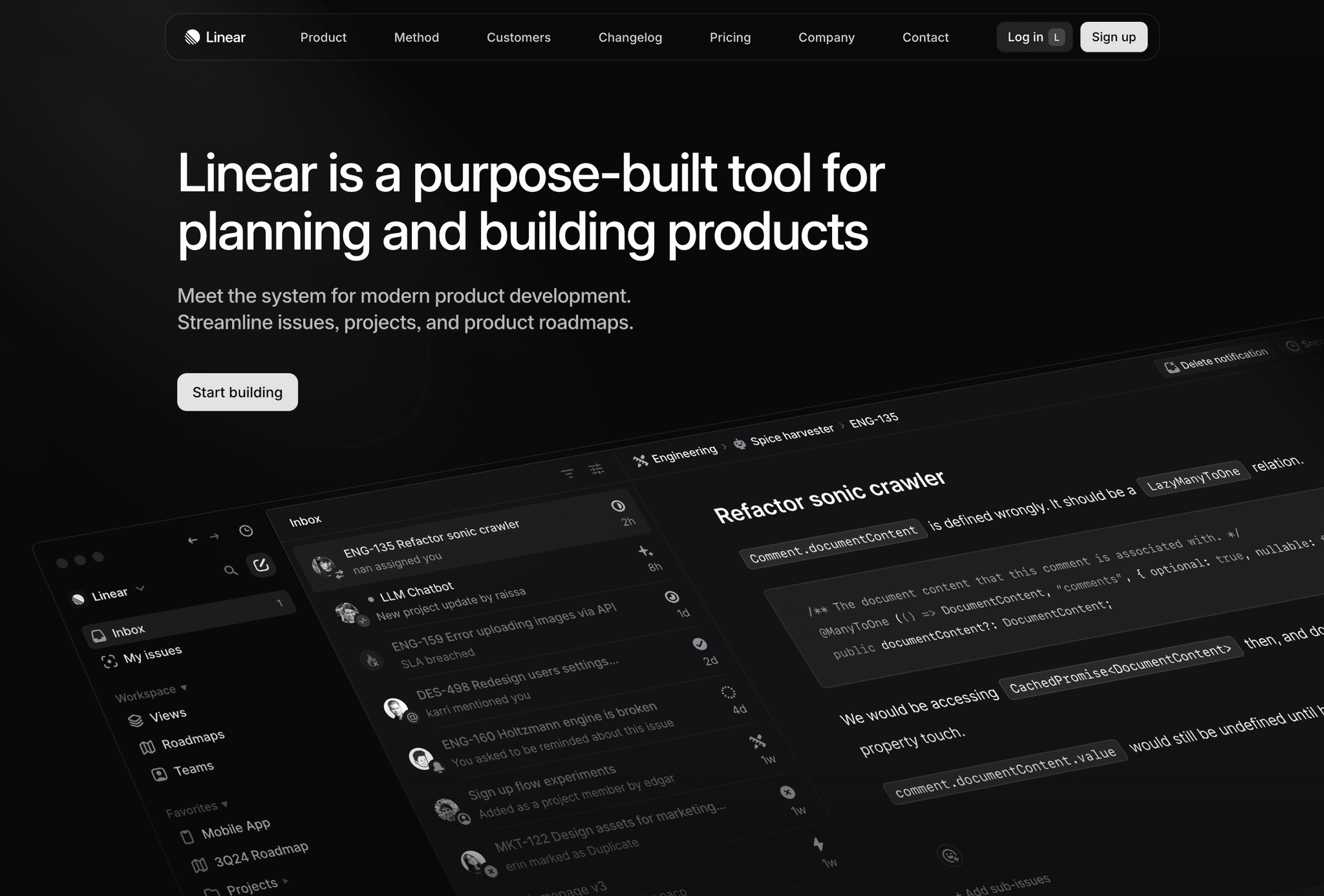 Dark Themed Web Design Inspiration
