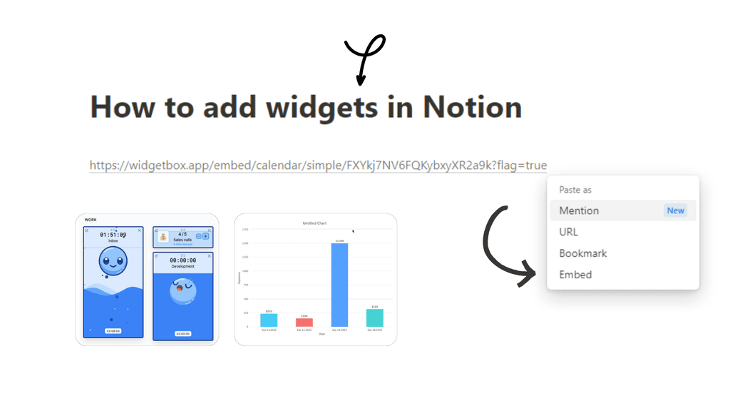 How to add widgets to notion (Easiest Way)
