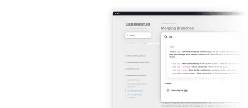 LearnGit.io | Git visualized.