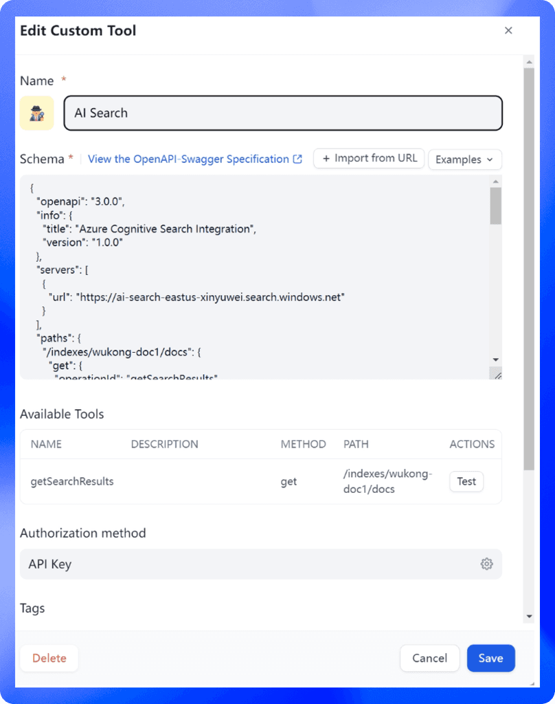 Dify work with Microsoft AI Search - Dify Blog