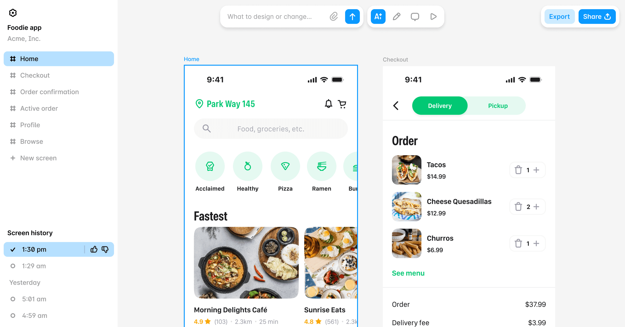 Turn Screenshots into Editable UI Designs | AI Tool