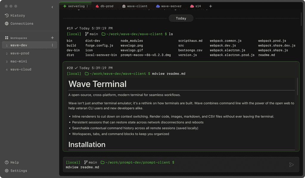 Wave Terminal