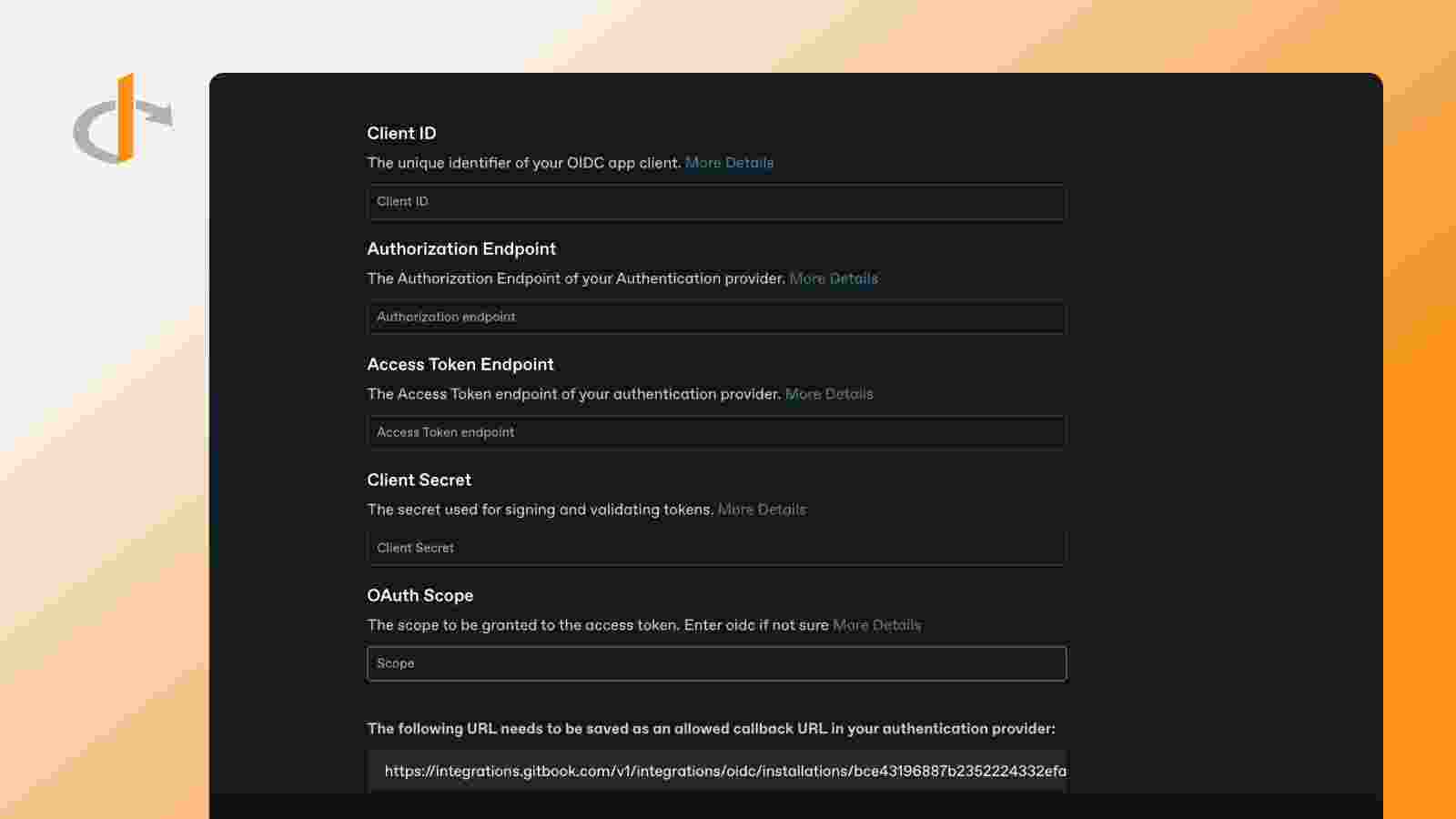 OpenID Connect protocol – GitBook Integrations