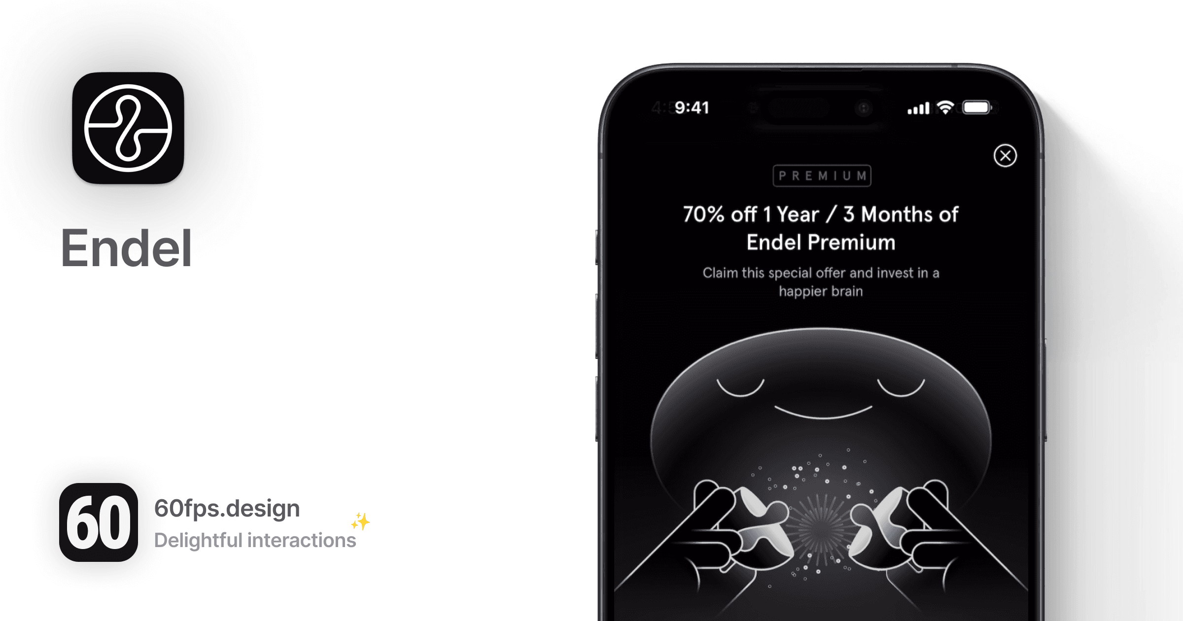 Endel iOS App UI/UX animation