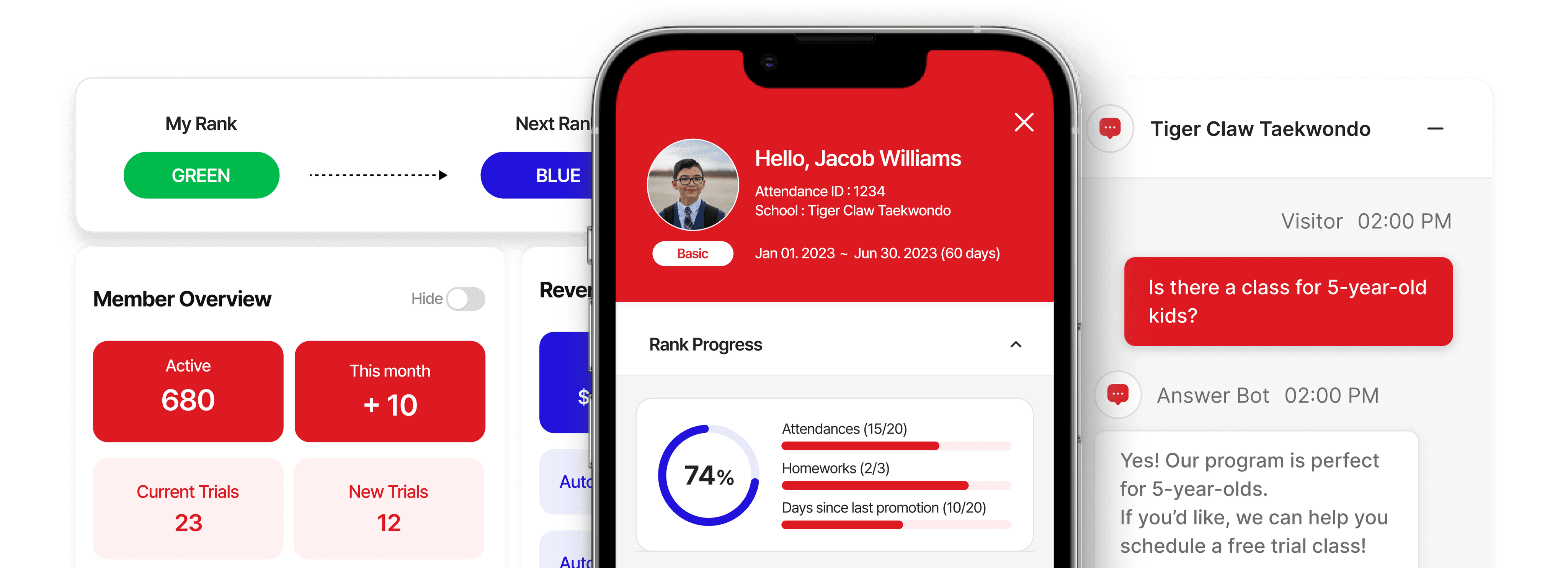MAS9 — Smart Software for Martial Arts Schools