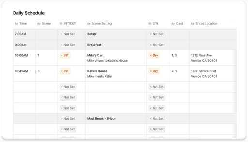 How to Make a Shooting Schedule | A Step-By-Step Guide - Assemble