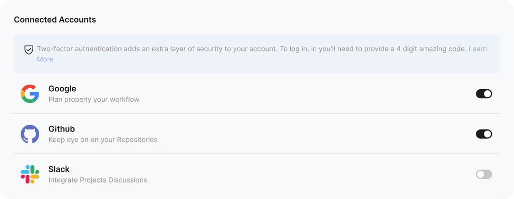 Snow Dashboard UI Kit