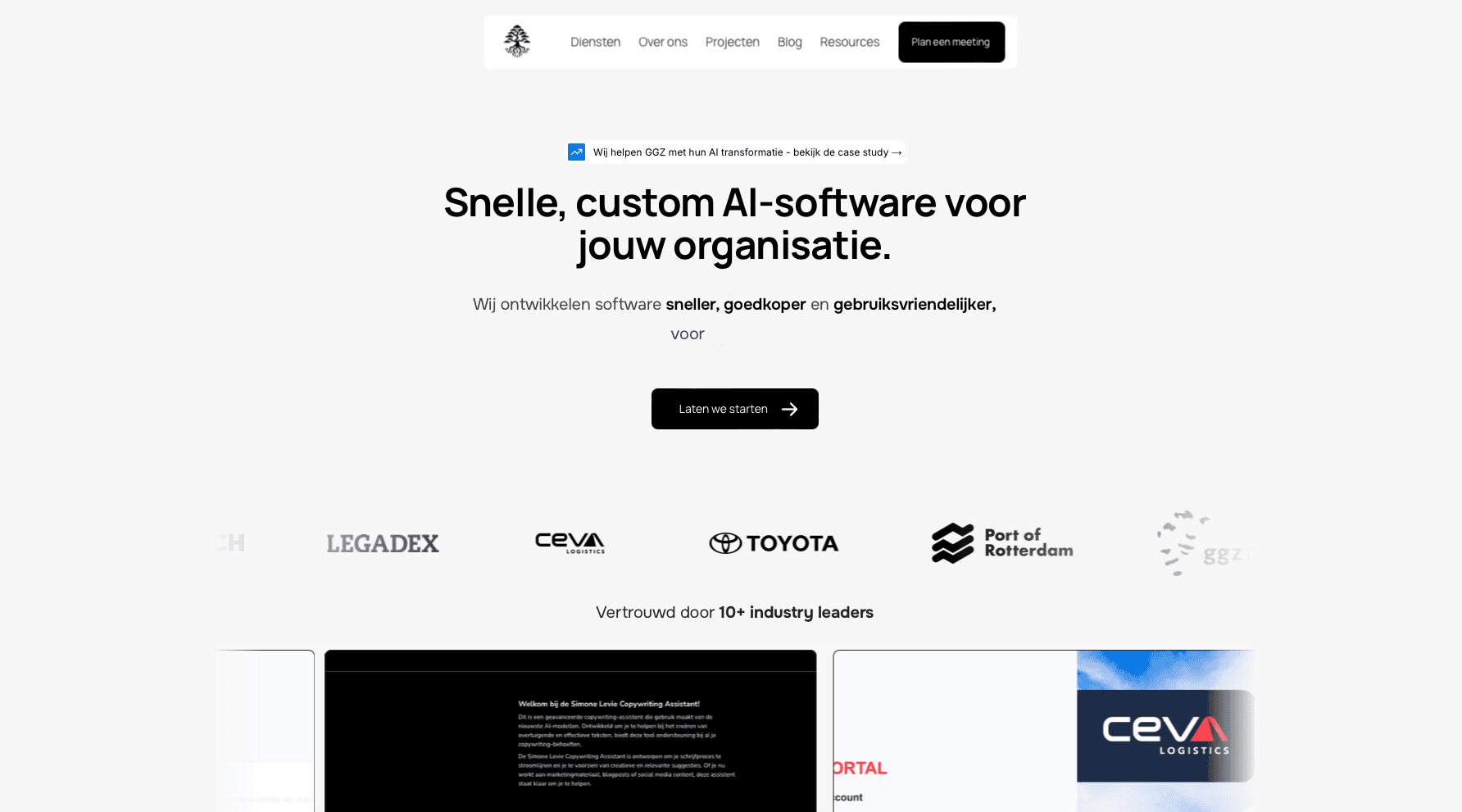 Machine Learning modellen - Bonsai Software