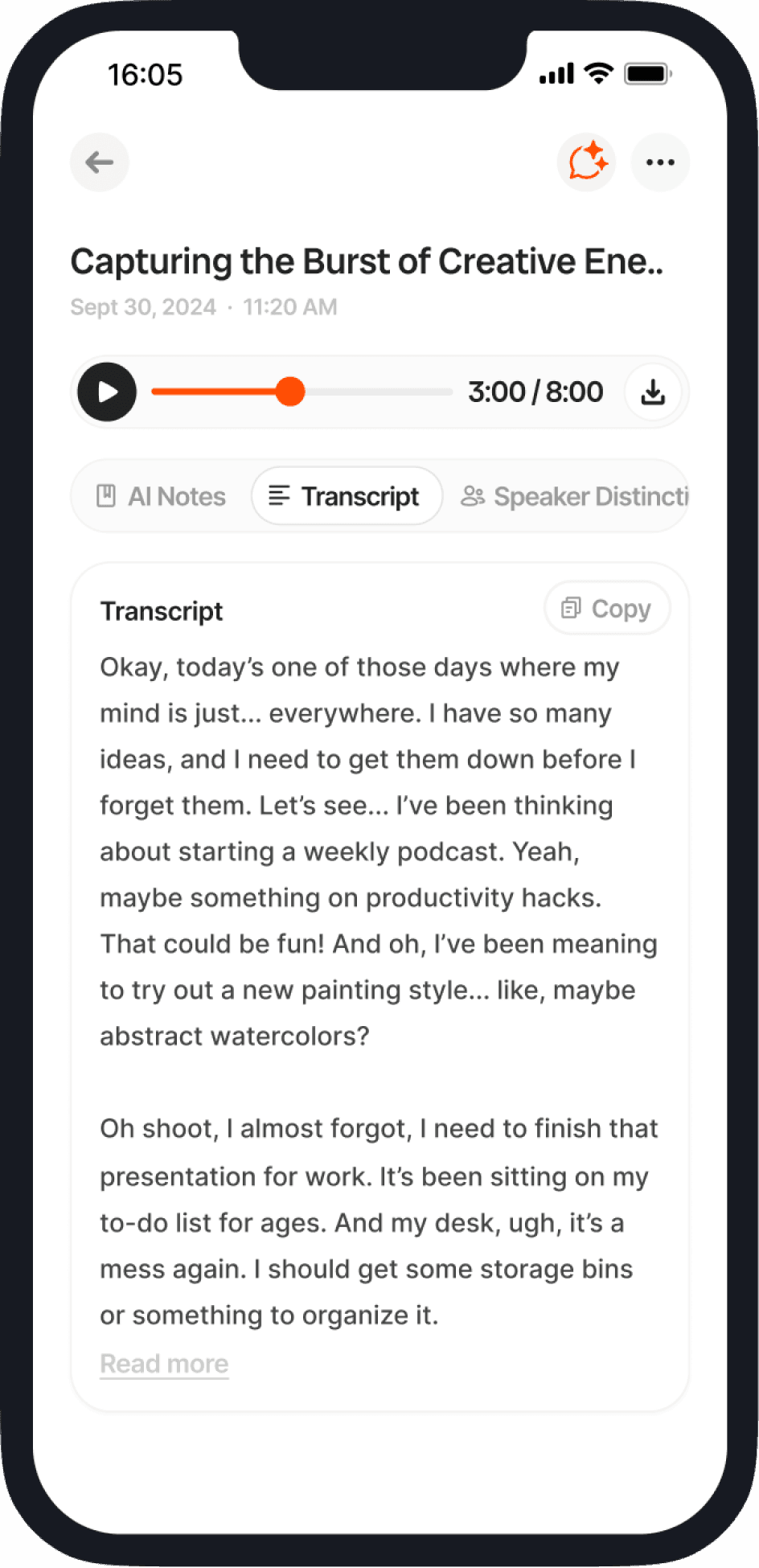 ADHD Note Taking App | Audionotes