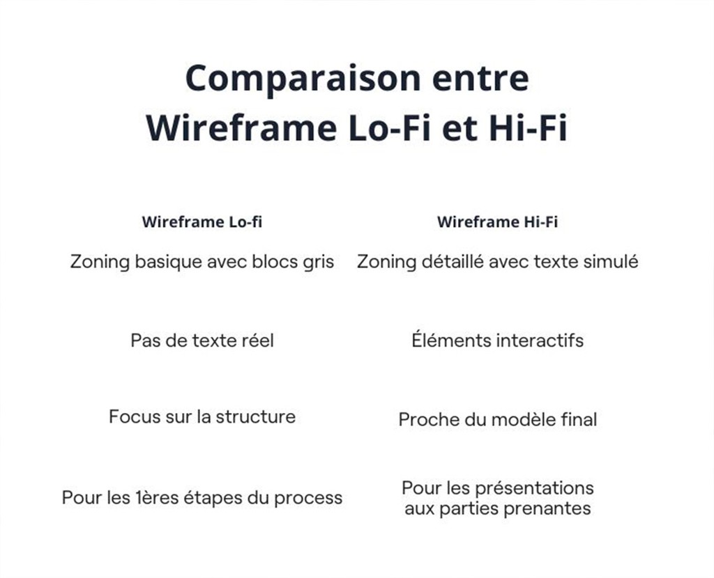 Wireframe : Définition, outils et exemples