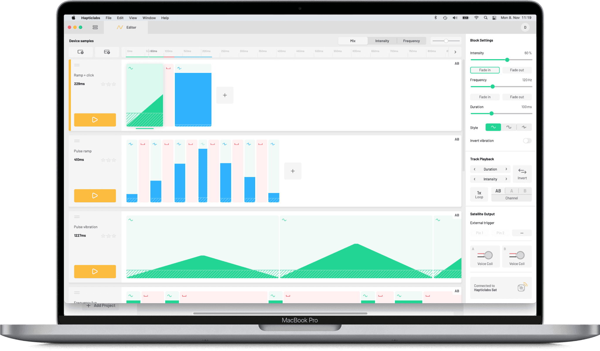 Hapticlabs - No-code haptics
