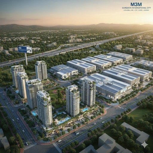 M3M Gurgaon International City (GIC) Luxury Apartments & Industrial ...
