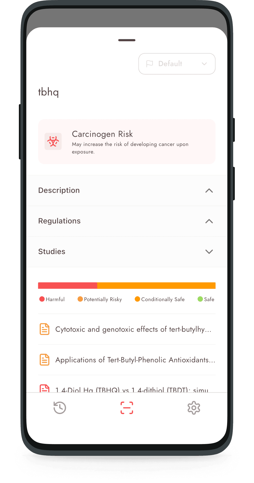 pom - Ingredient Checker App