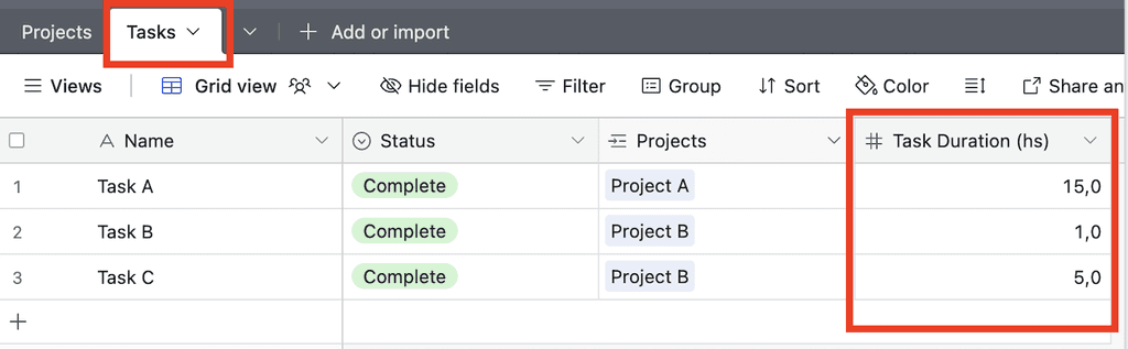 Airtable’s Rollup Field: A Quick Guide - Automatic Nation