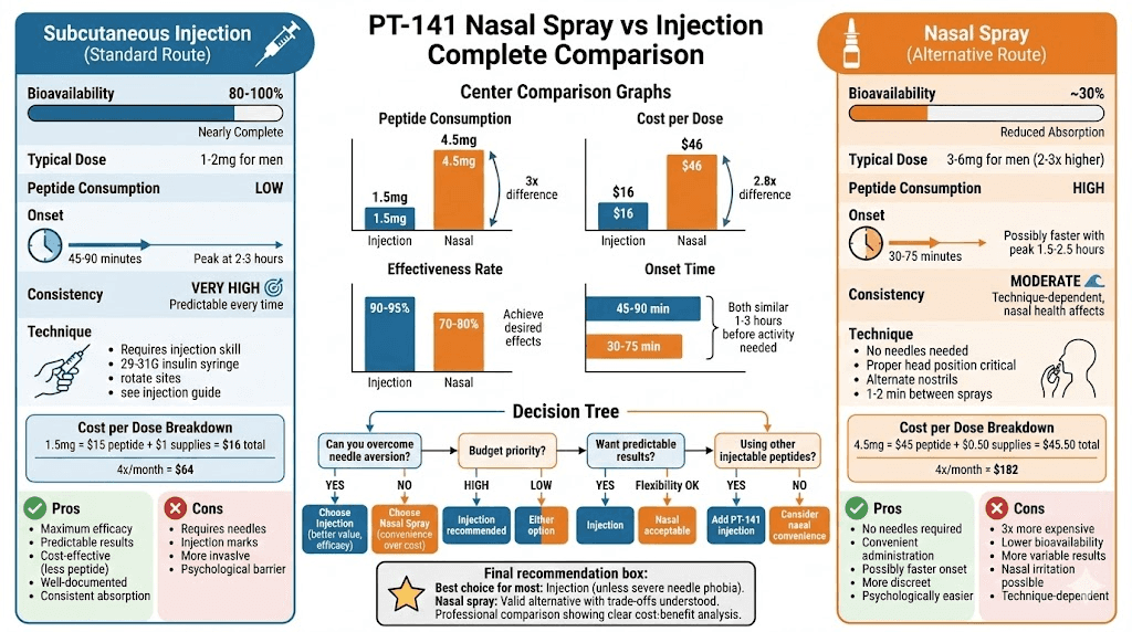 How to Use PT-141 Nasal Spray: Complete Administration Guide - SeekPeptides