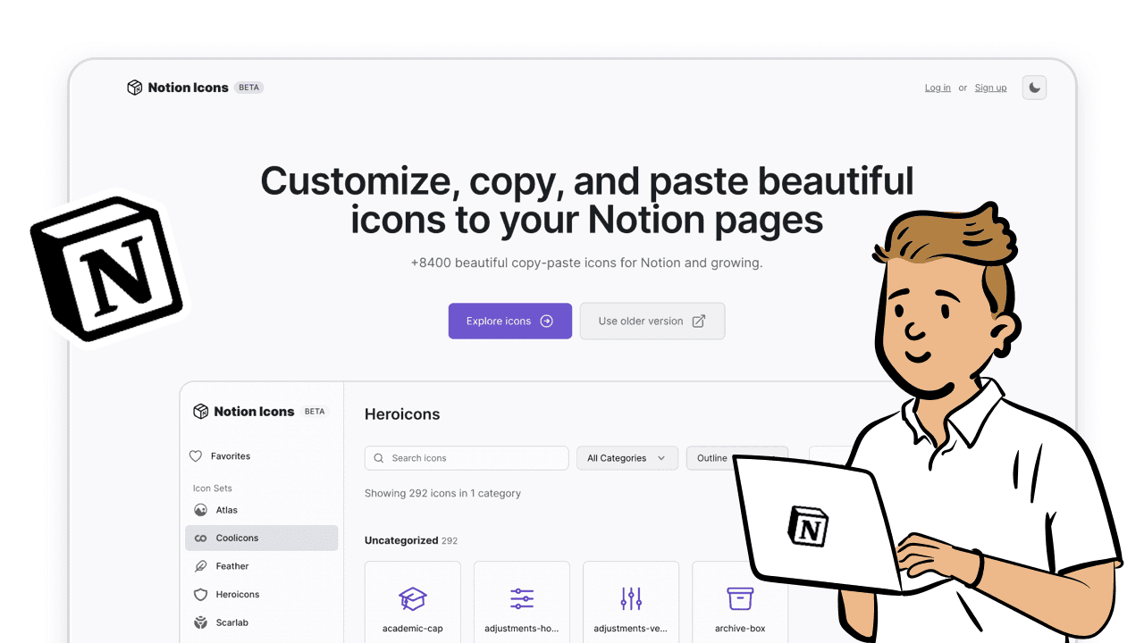 Best 10 Notion Icons - Make your Notion aesthetic - Solt Wagner
