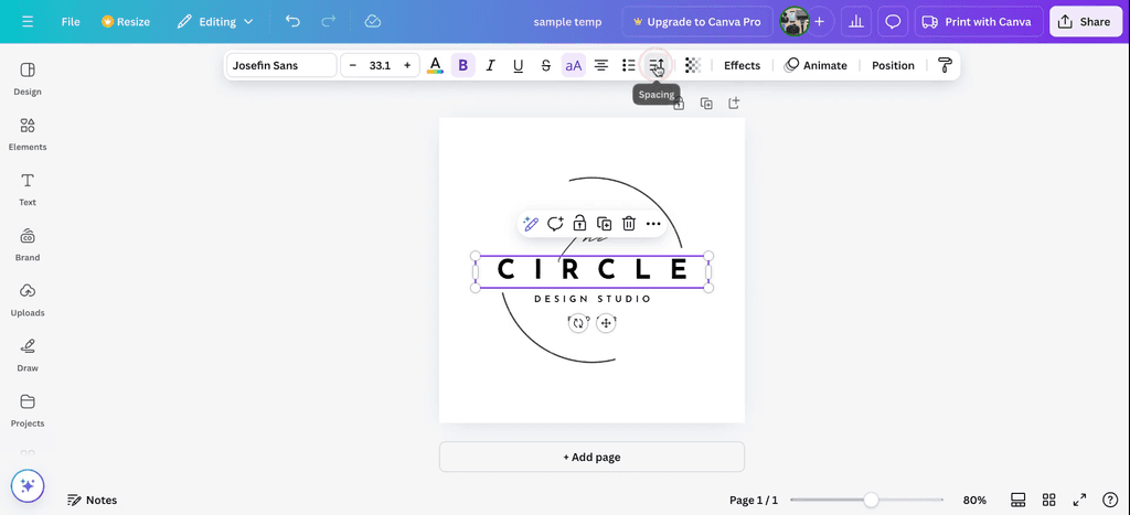 How to Adjust Letter Spacing in Canva – Typography Made Simple - 1 ...