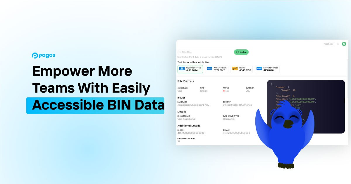 Empower More Teams With Easily Accessible BIN Data | Pagos Blog