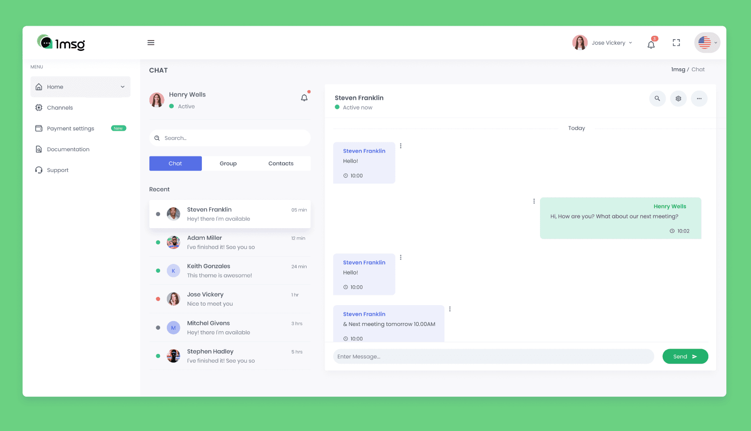 1msg.io − Tools & automation for WhatsApp Business API