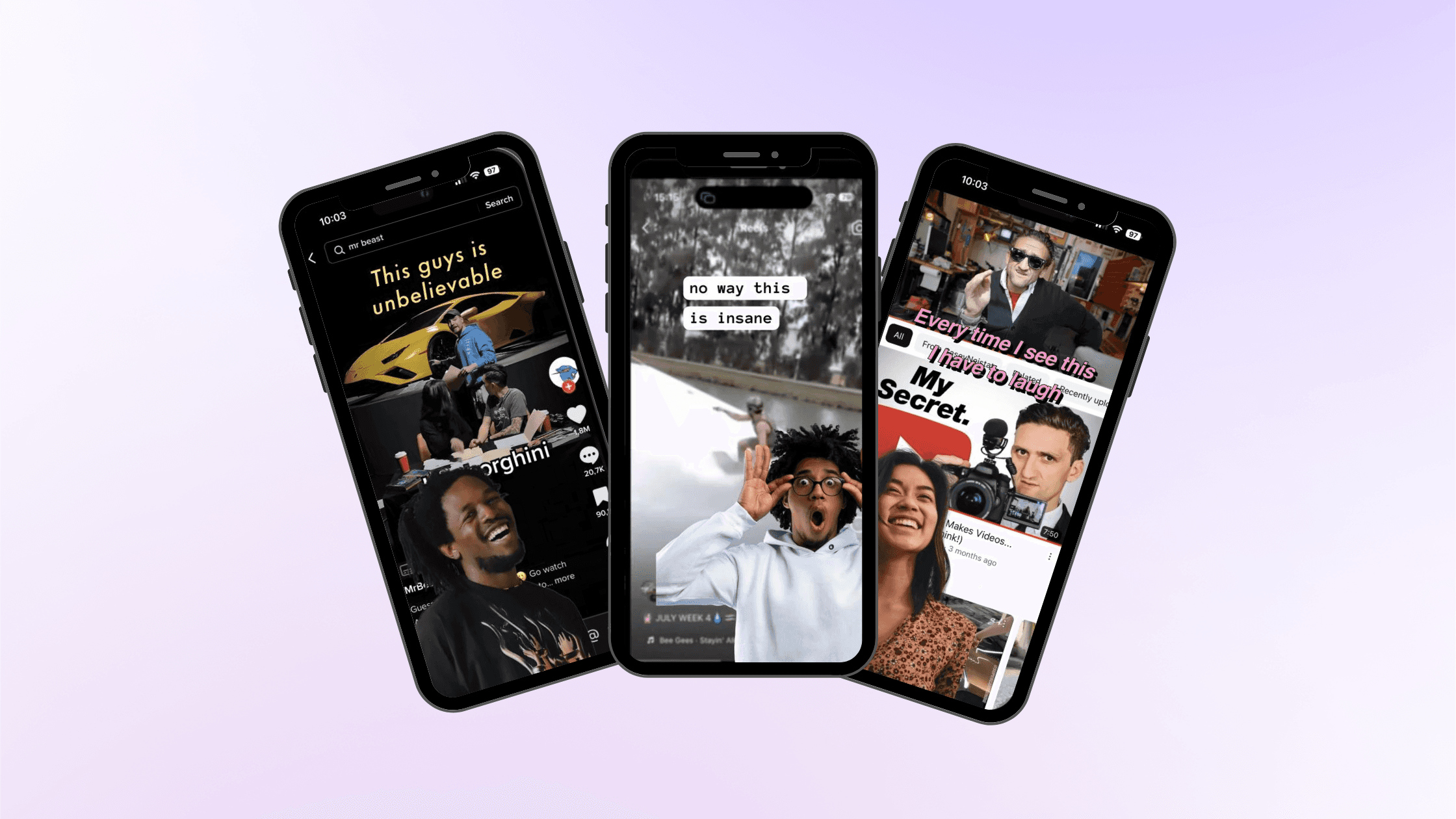 5 viral reaction video styles made simple with Detail