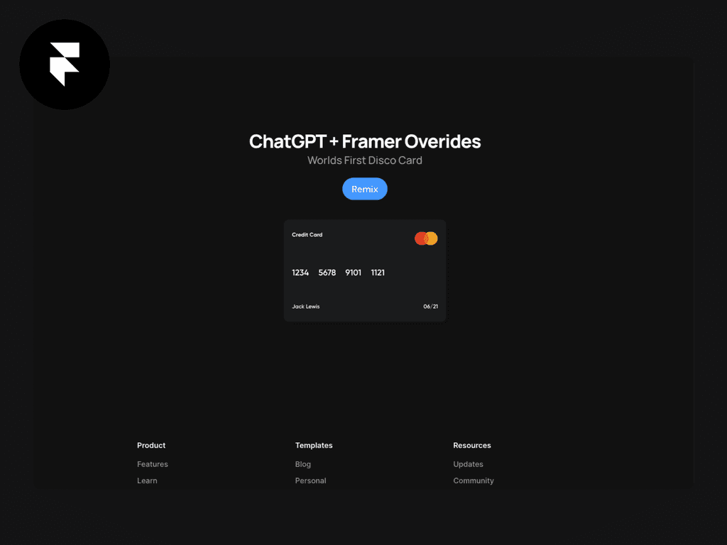 The Biggest Component & Remix Library for Framer