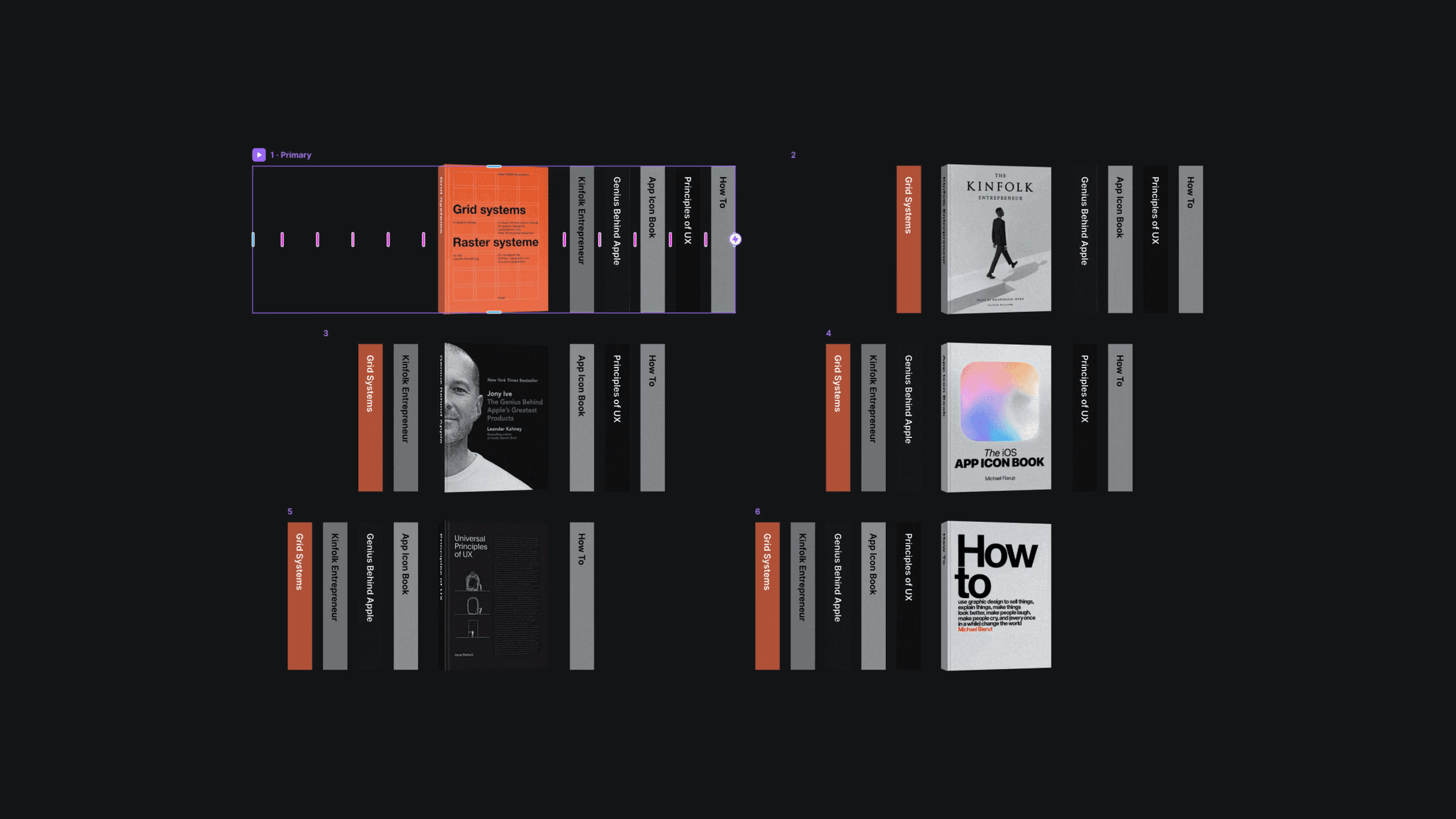 3D Bookshelf Scroll Animation in Framer — Framer Resource