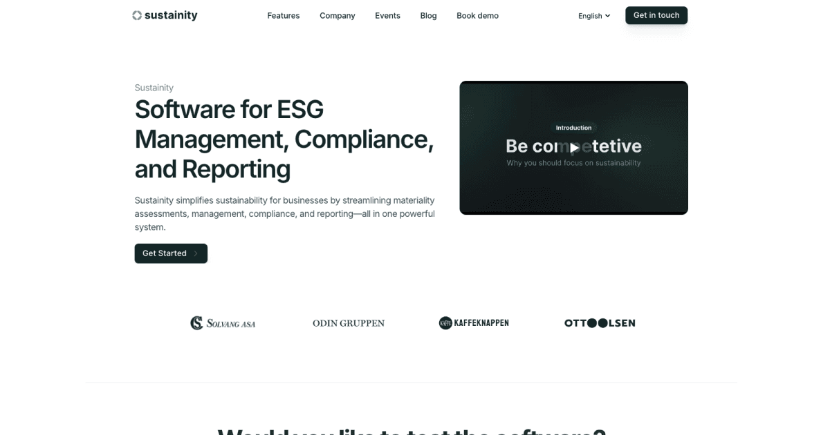 ESG, VSME & CSRD Workshop - Sustainity