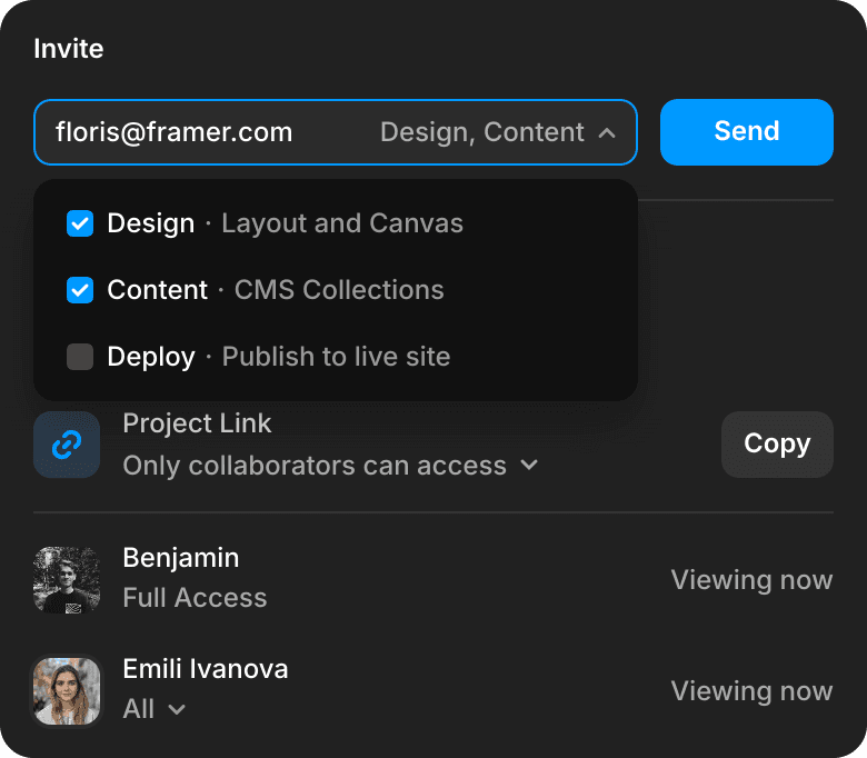Framer: Create a professional website, free. No code website builder ...