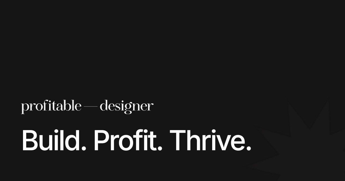 ProfitableDesigner.com