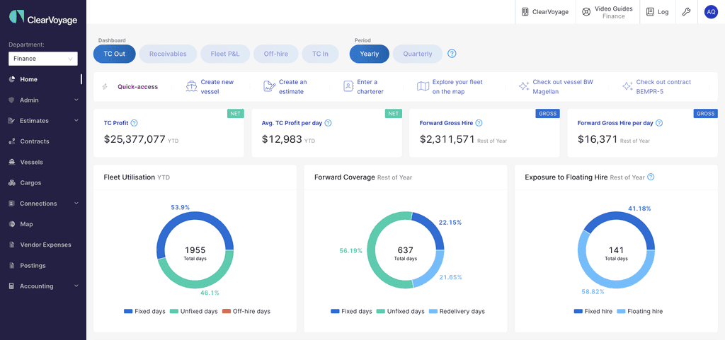 ClearVoyage | Easy Voyage Management System