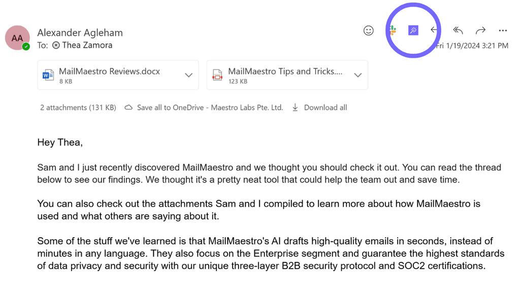 How to locate MailMaestro on Outlook for Windows, Mac and web | MailMaestro