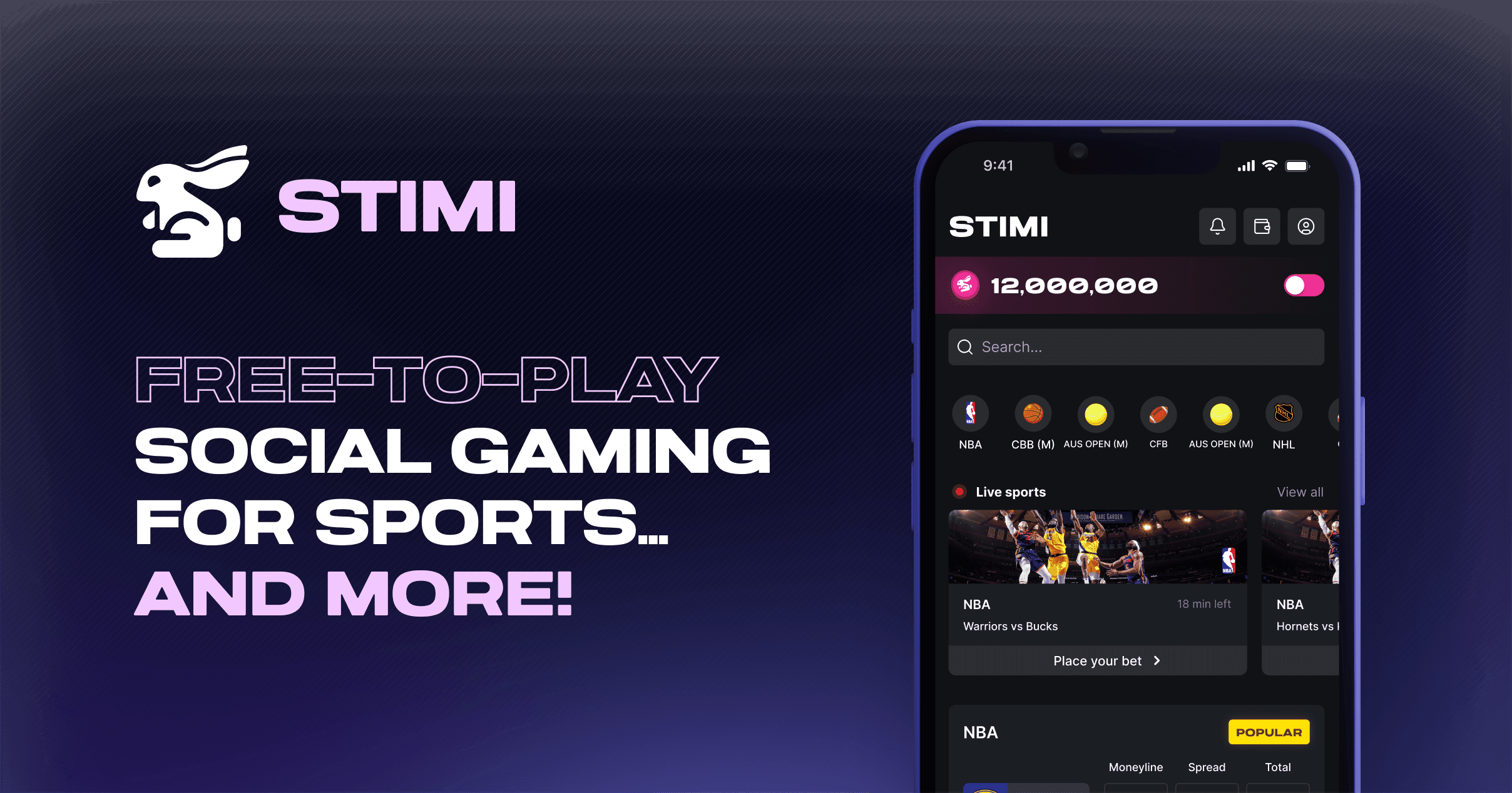Stimi | Free-to-Play Social Sports Gaming