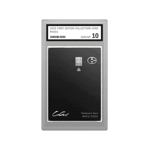 Collectors Card – A Rewards Credit Card for Collectors