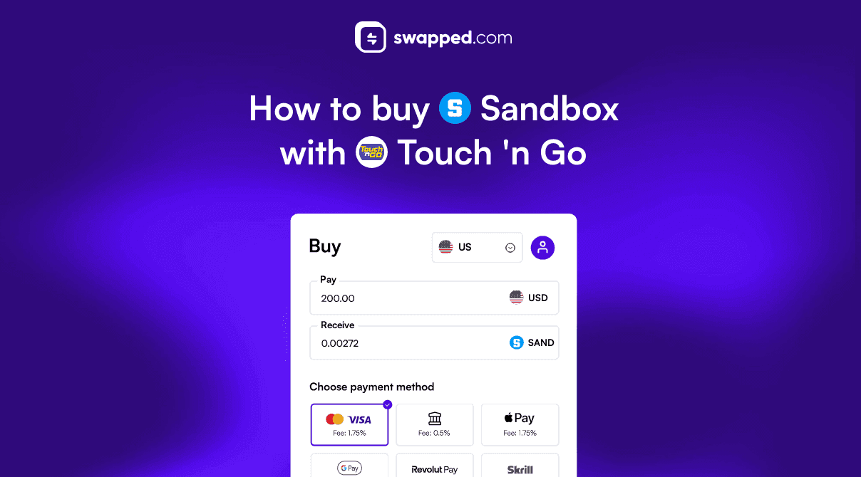 How to buy Sandbox (SAND) with Touch 'n Go