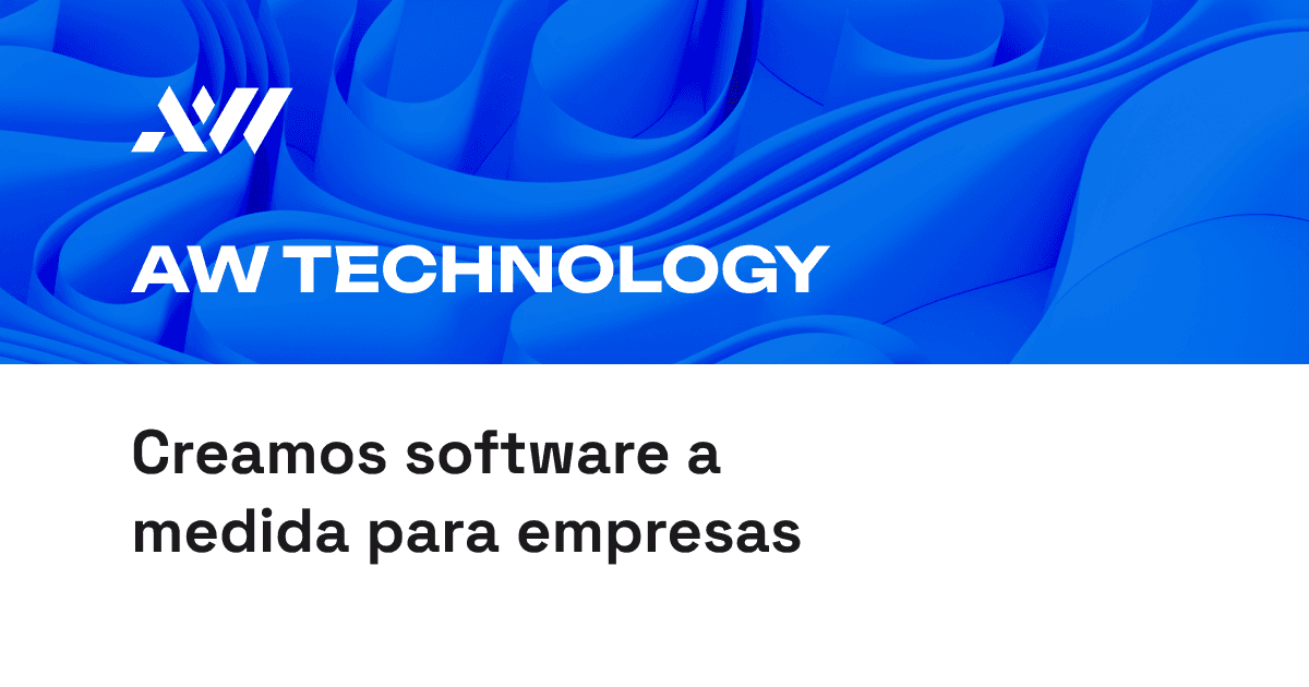 AW Technology • Escenario de aplicación - Distribuidora