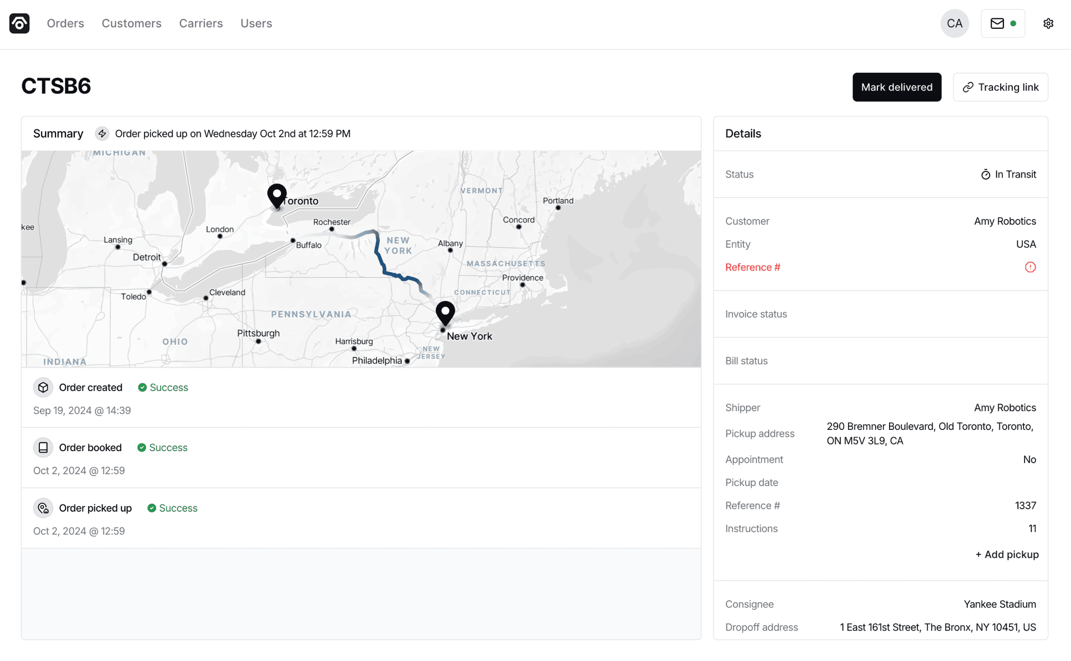 The smarter way to ship freight