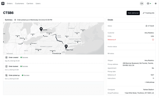The smarter way to ship freight
